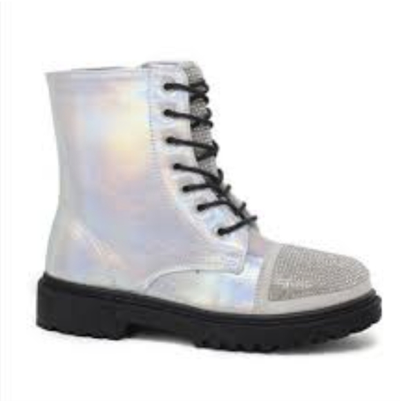 Yoki | Shoes | Yoki Metallic Boots | Poshmark